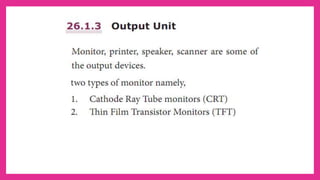 26. Pedagogy of Physical Science (Part II ) - Parts of Computer | PPSX
