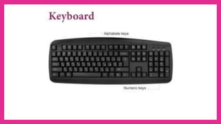 26. Pedagogy of Physical Science (Part II ) - Parts of Computer | PPSX