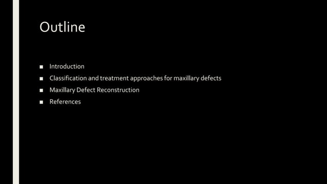 Maxillofacial Reconstruction | PPTX | Dental Health | Diseases and ...