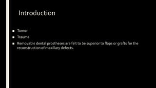 Maxillofacial Reconstruction | PPTX
