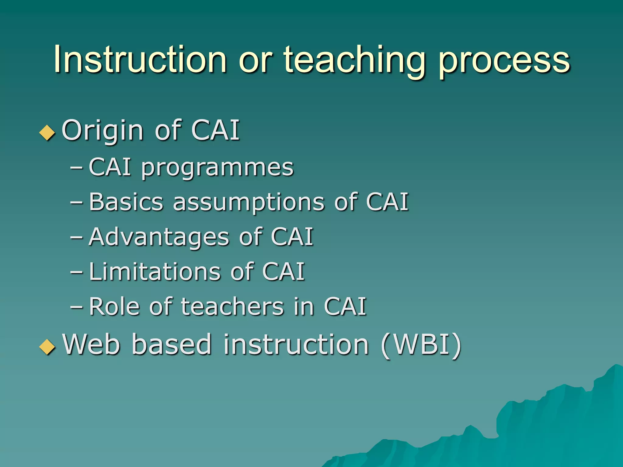 Pedagogy - computers in education | PPSX