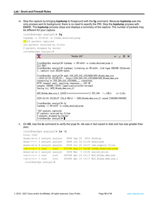 26.1.7 lab snort and firewall rules | PDF | Computer Networking | Computing