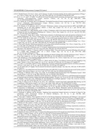 Insights on the internet of things: past, present, and future ...