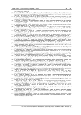 Big data classification based on improved parallel k-nearest neighbor | PDF | Databases ...