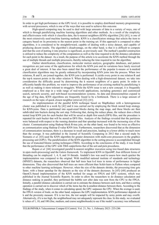 Big data classification based on improved parallel k-nearest neighbor | PDF | Databases ...