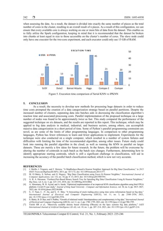 Big data classification based on improved parallel k-nearest neighbor | PDF | Databases ...