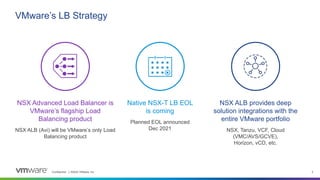 Top 4 Reasons to Migrate From NSX Load Balancing to NSX Advanced Load Balancer | PPTX