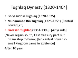 26.Padmabat, Tughlaq Dynasty.pptx