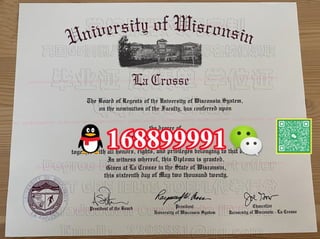 University of Wisconsin-La Crosse degree offer diploma Transcript | PPT