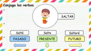26. Tiempos Verbales.pptx para niños de primer ciclo | PPTX