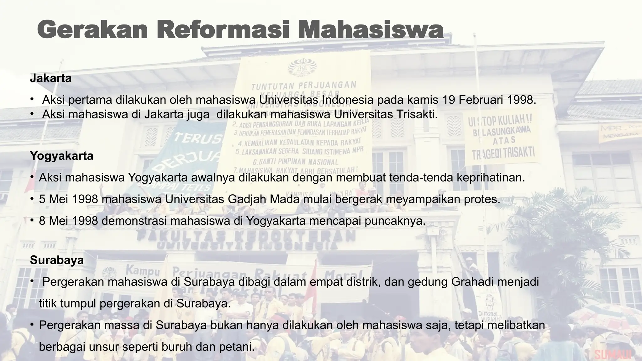 Masa Pemerintahan Reformasi 1998-sekarang | PPTX