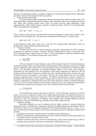 Cost-effective long-range secure speech communication system for ...