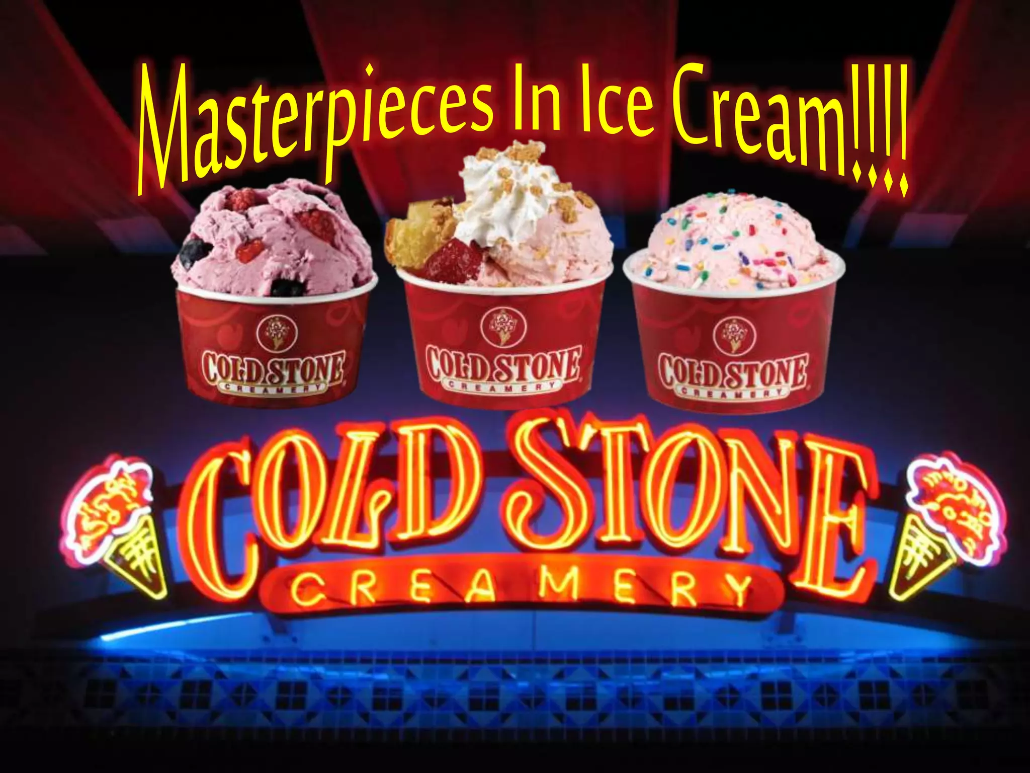 Masterpiece in ice cream introduction | PPTX