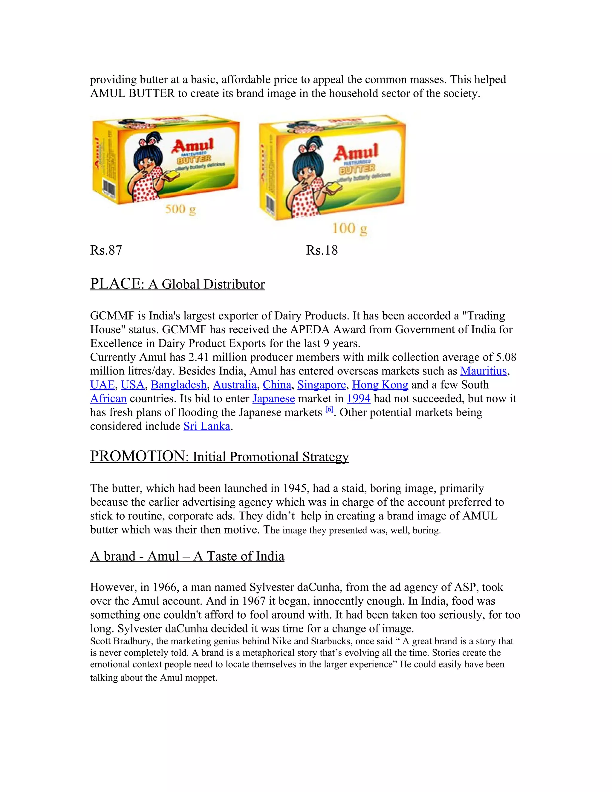 26 Amul Marketing | PDF