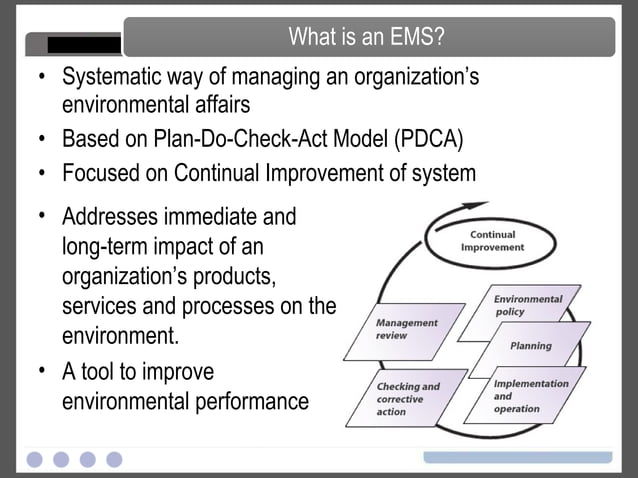 Environmental Management Systems - ISO 14001 | PPT