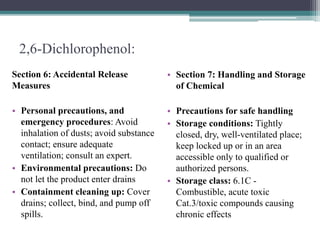 2,6-Dichlorophenol - Material Safety Data Sheet.pptx