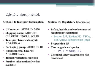 2,6-Dichlorophenol - Material Safety Data Sheet.pptx