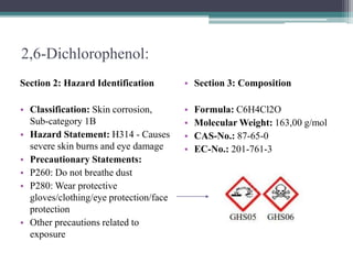2,6-Dichlorophenol - Material Safety Data Sheet.pptx