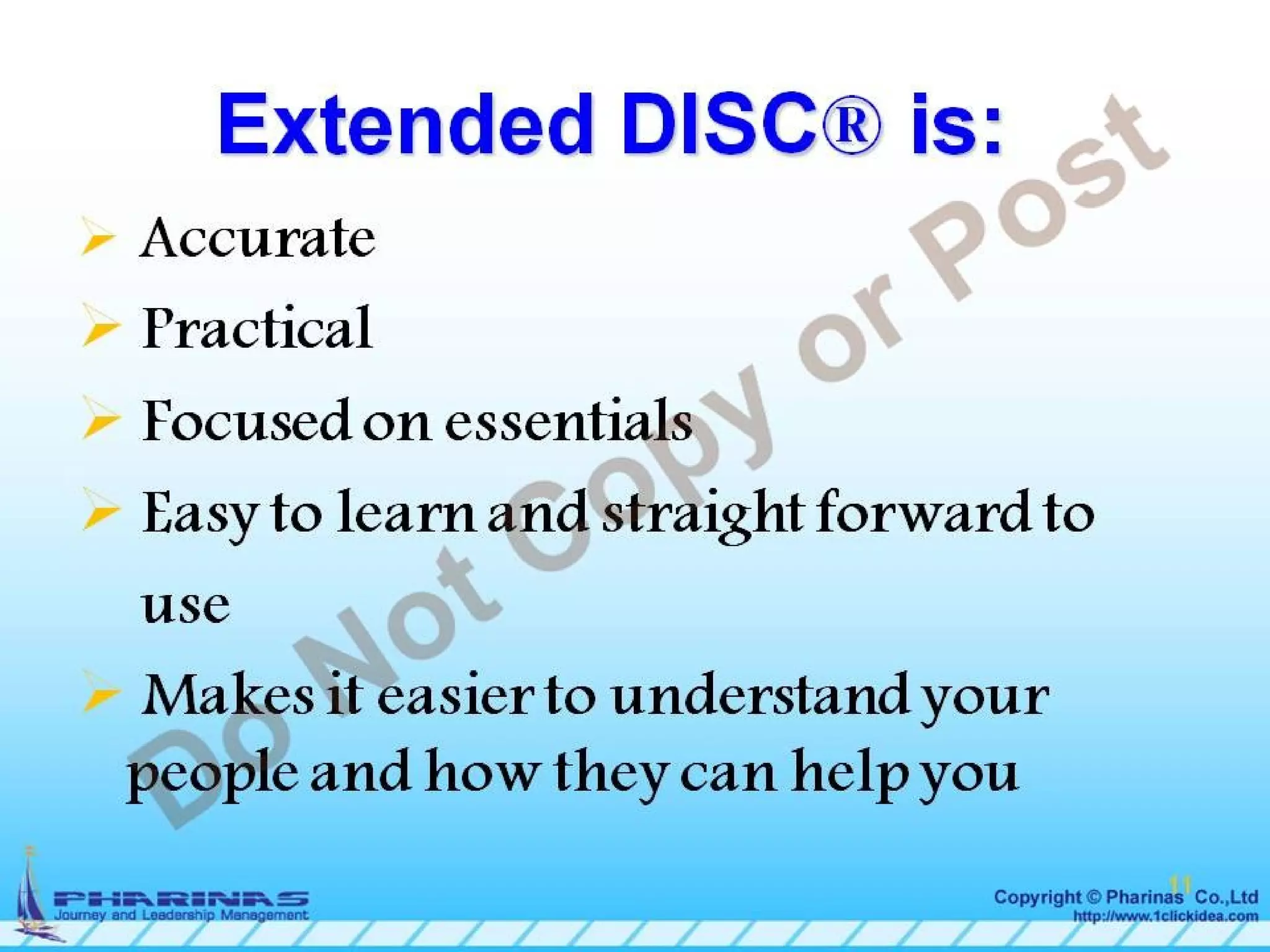 edisc personal profile analysis demo | PPT
