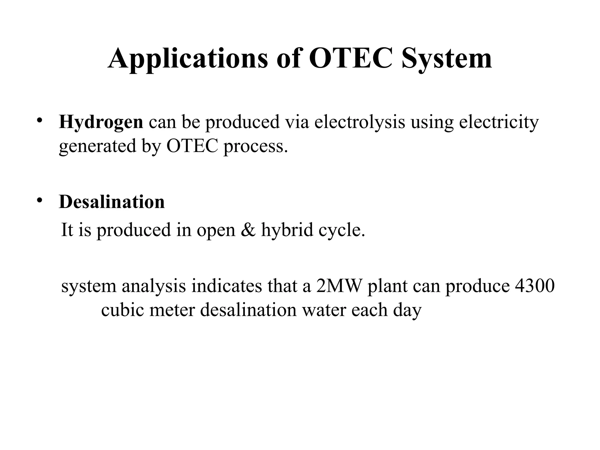 OTEC renewable energy working principles | PPTX