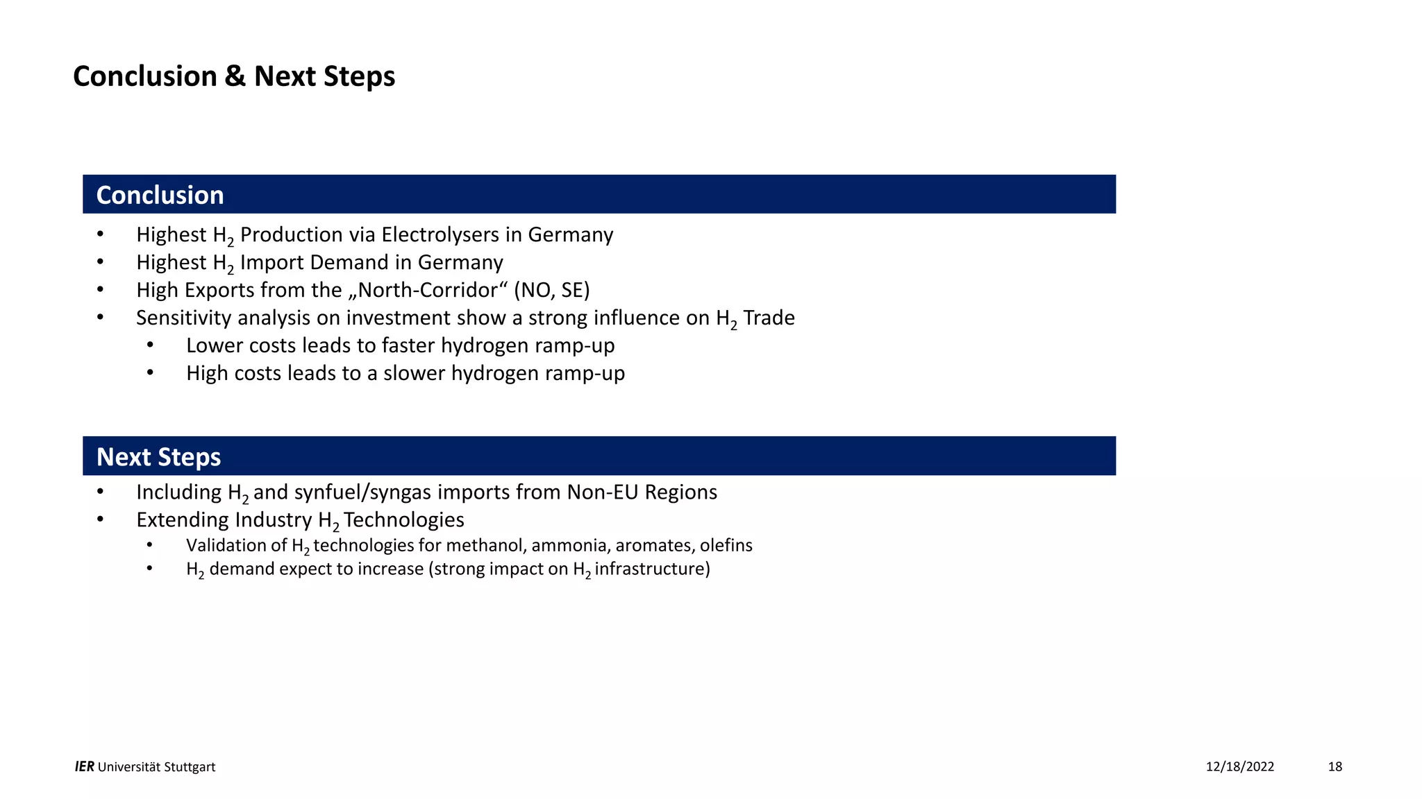Modelling challenges for Hydrogen and Synfuel pathways in Europe | PPT