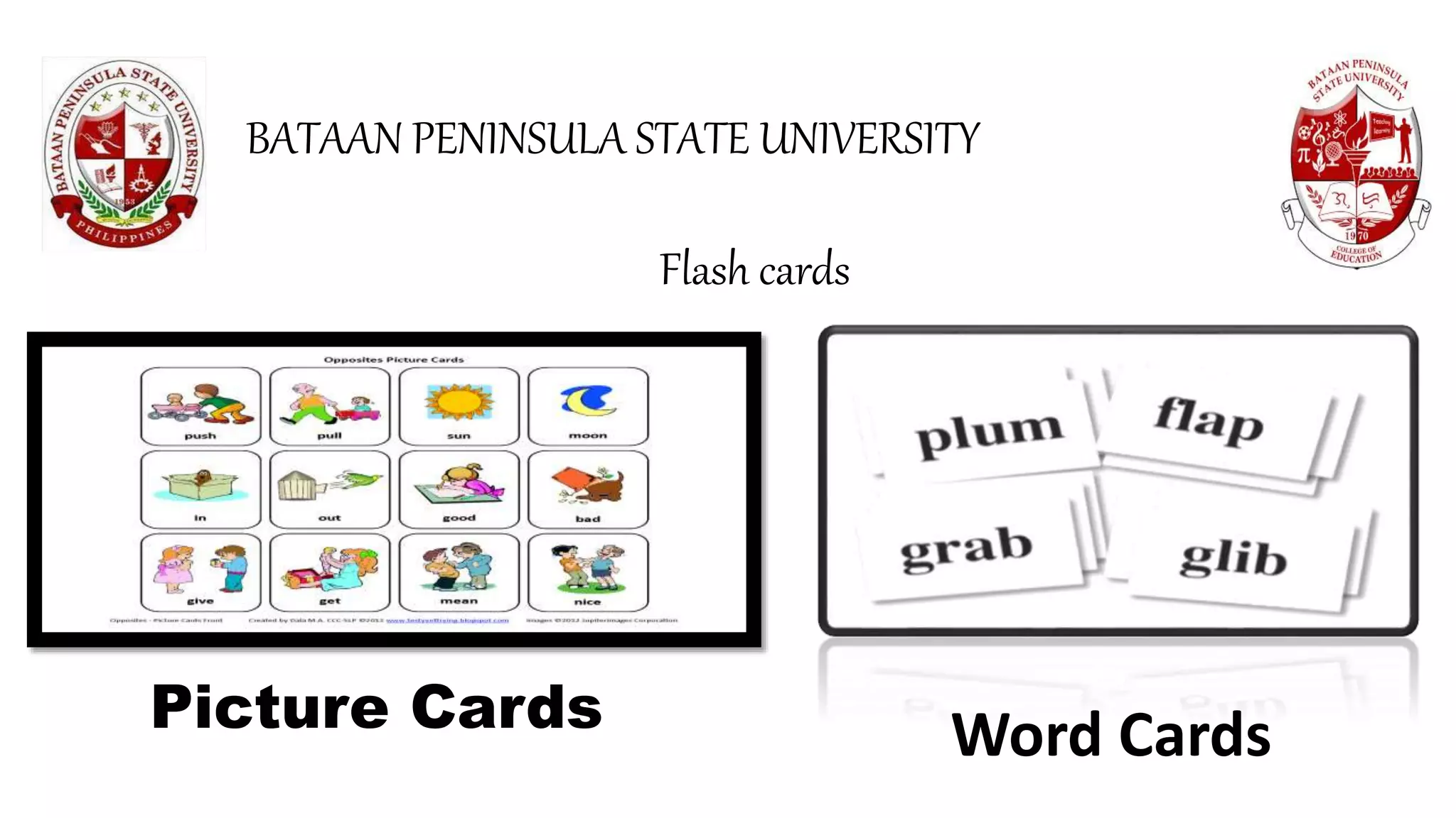 FLASH CARDS | PPT | Free Download