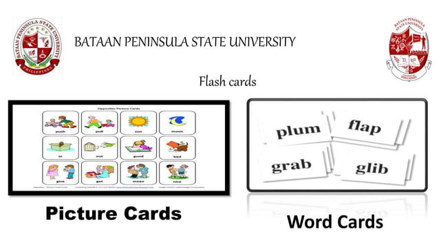FLASH CARDS | PPT | Free Download