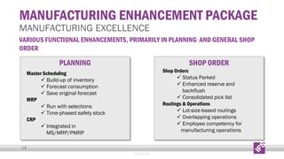 IFS Manufacturing future roadmap | PDF