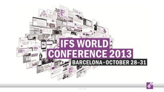 IFS Manufacturing future roadmap | PDF