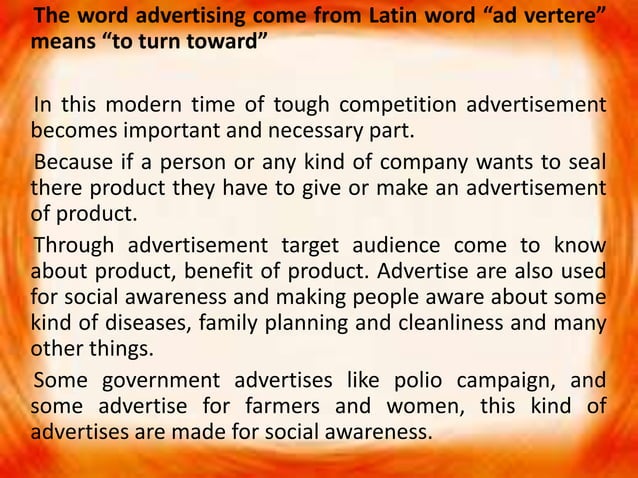 Benefits or Importance of advertising | PPTX | Advertising Industry ...