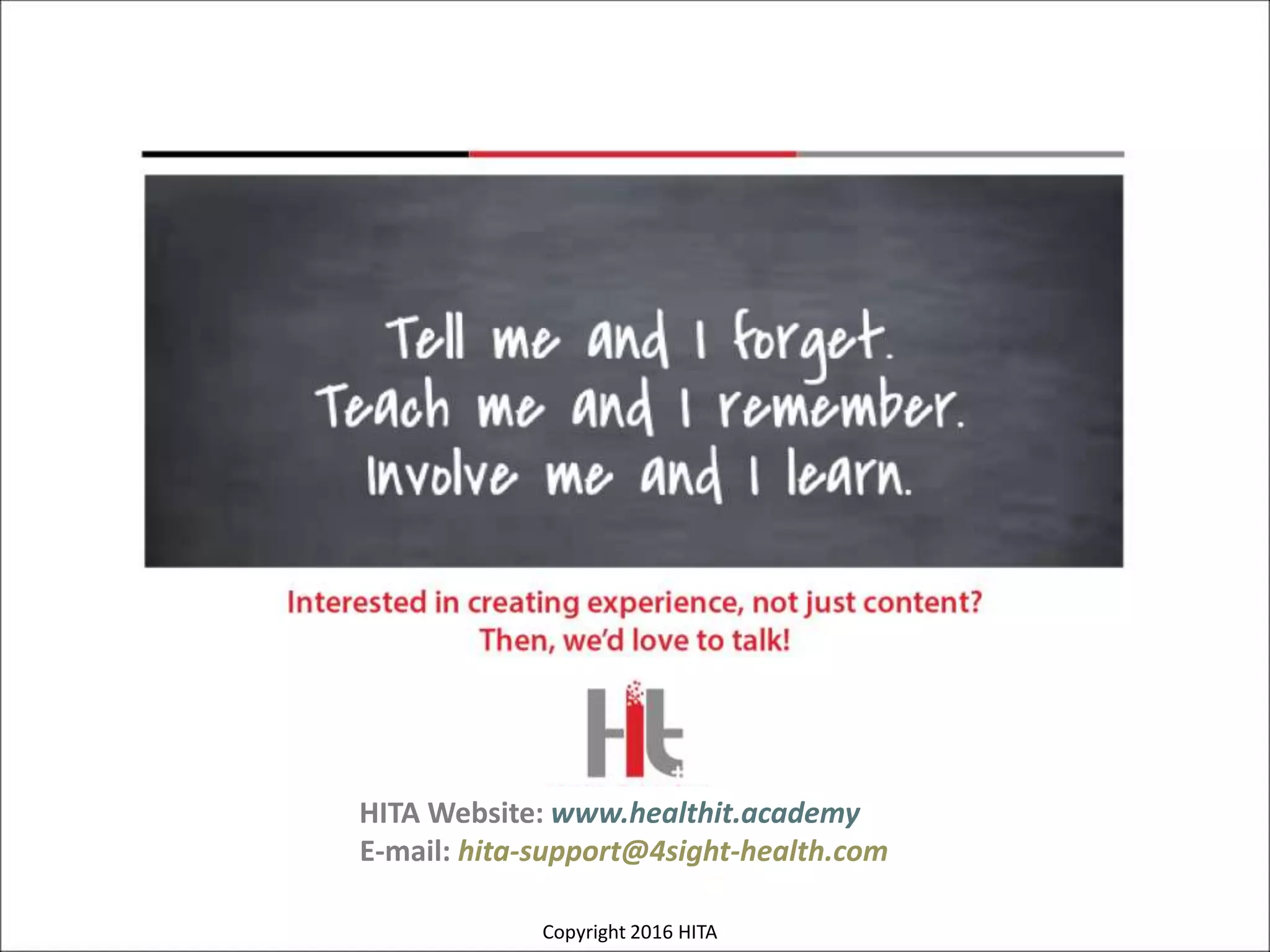 eLearning Proposal from HITA | PPTX