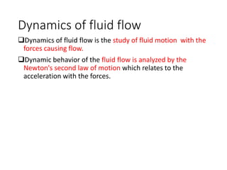260118 chapter 6 fluid dynamics | PDF