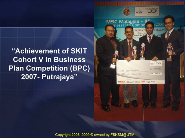 26022009 Skit Slides Web | PDF | Small and Medium-sized Business | Business