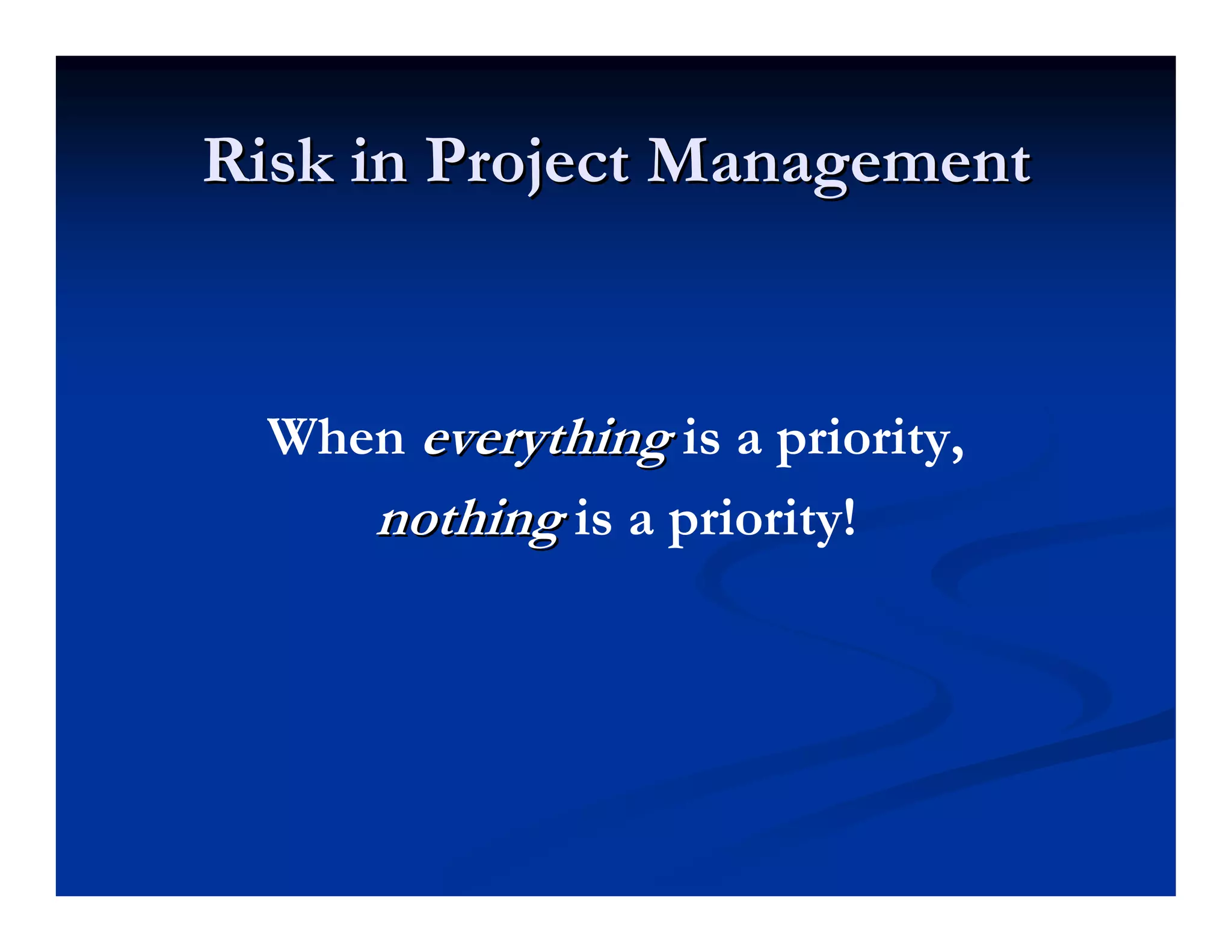 Risk Assessment and Management | PPT