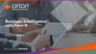 Business Intelligence Using Power bI | PPT