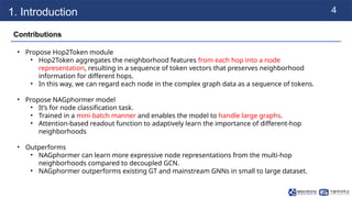 NAGphormer: Advanced Tokenized Graph Transformer for Scalable Node ...