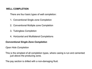 260416413-Well-Completion-ppt with examples | PPT