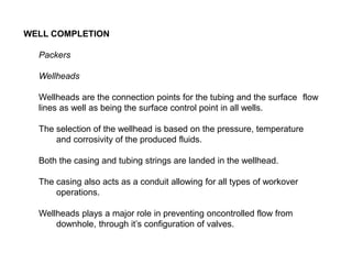 260416413-Well-Completion-ppt with examples | PPT
