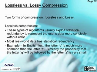 Data Compression Project Presentation | PPT