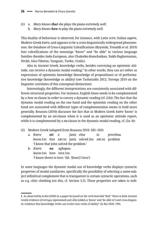 Building Modality With Syntax Focus On Ancient Greek Camille Denizot ...