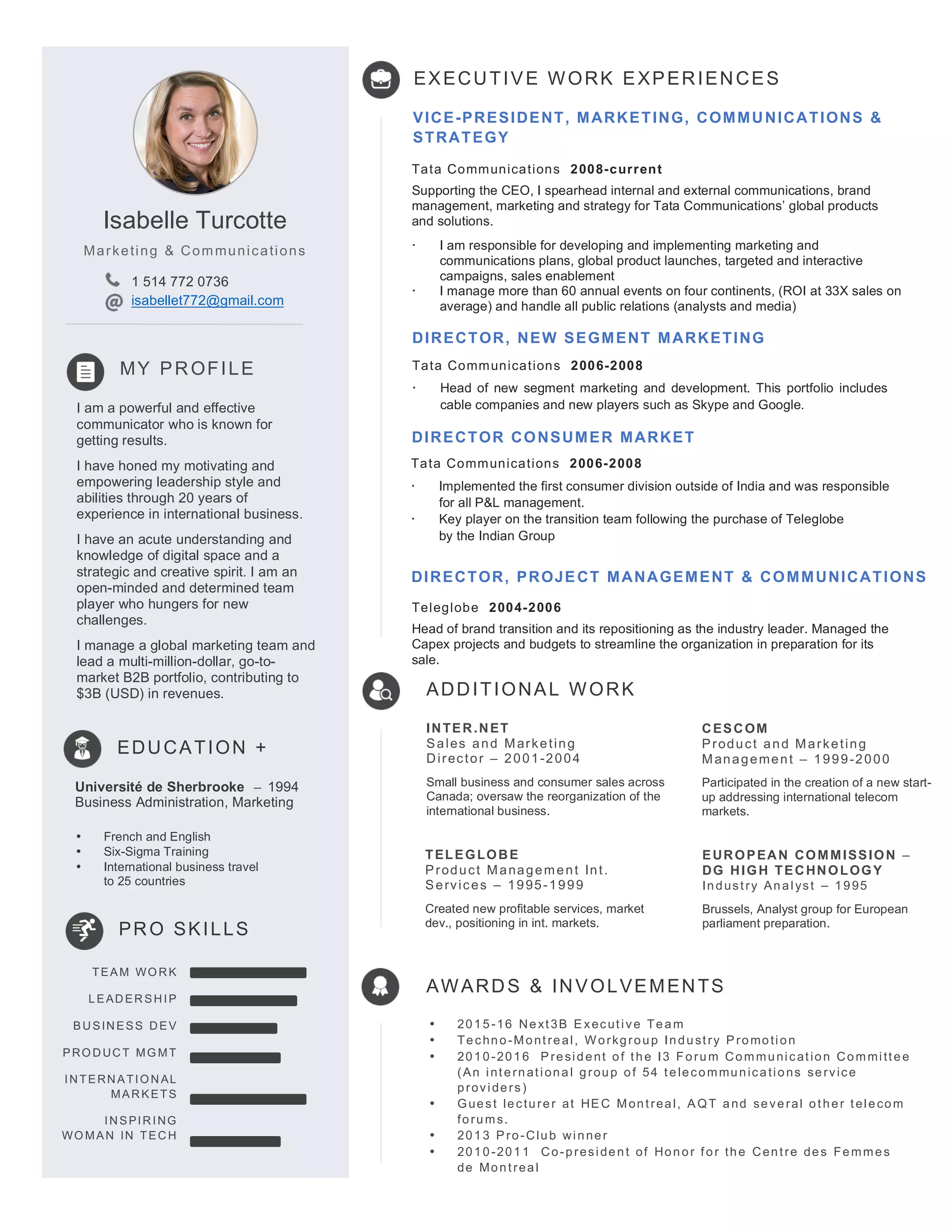 isabelle turcotte - Oct 2016 | PDF | Business Administration | Business
