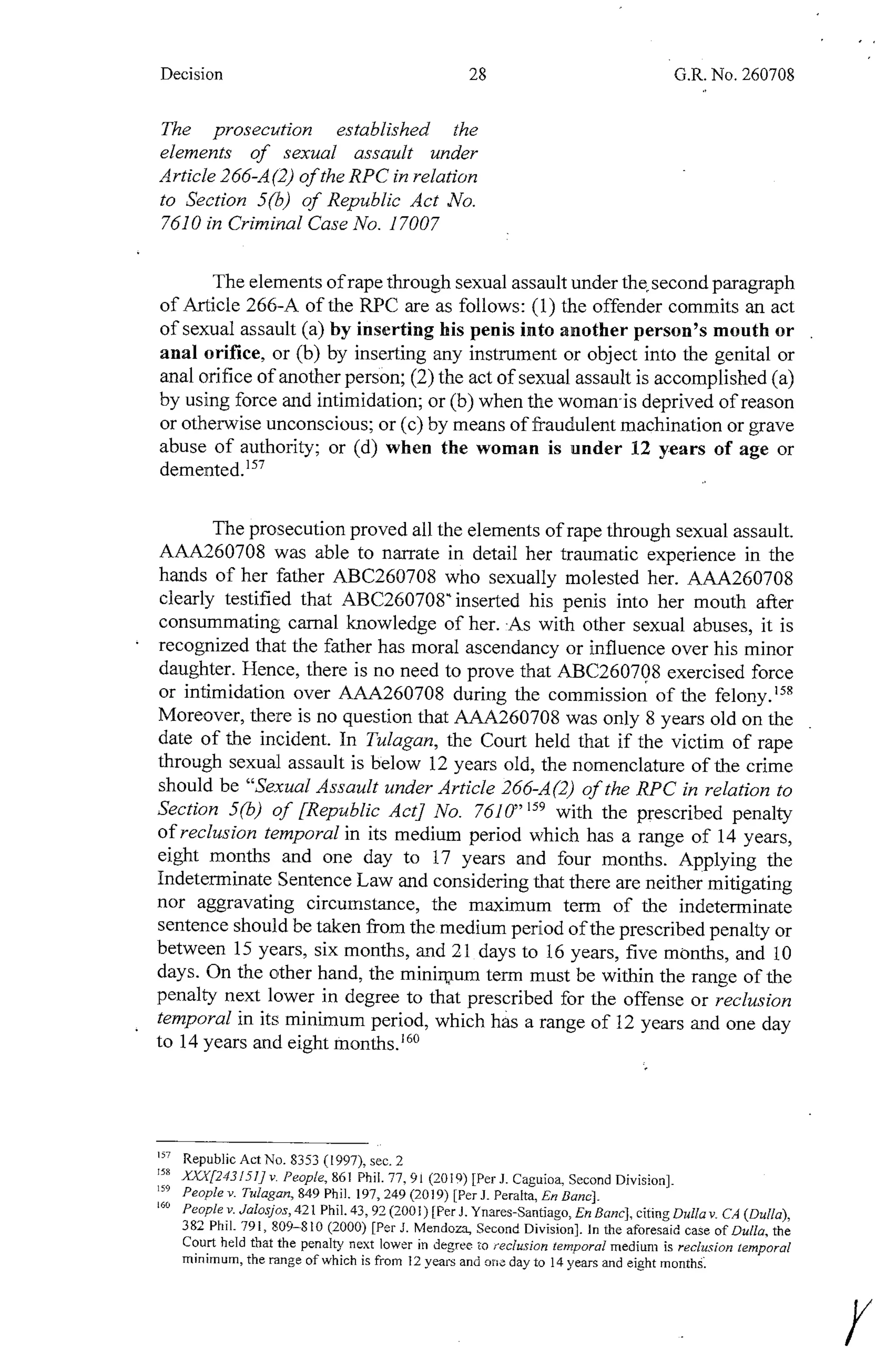 People v. ABC260708_A Case of Qualified Rape | PDF