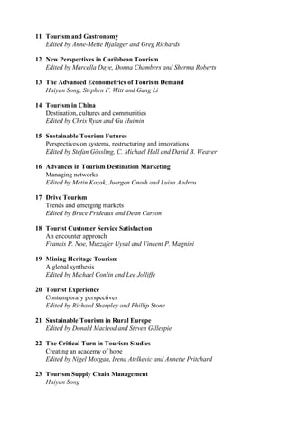 Tourism Art And Souvenirs The Material Culture Of Tourism David Hume | PDF