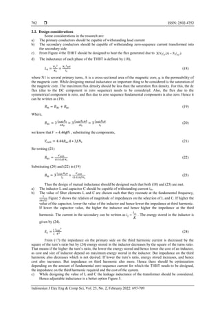 Third harmonic current minimization using third harmonic blocking ...