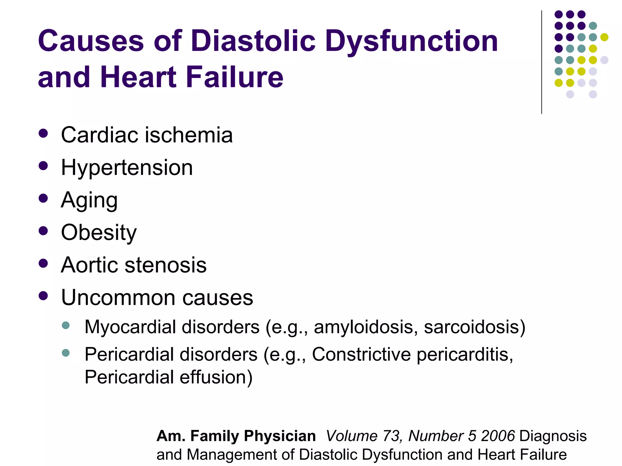 Diastolic Heart Failure | PPT