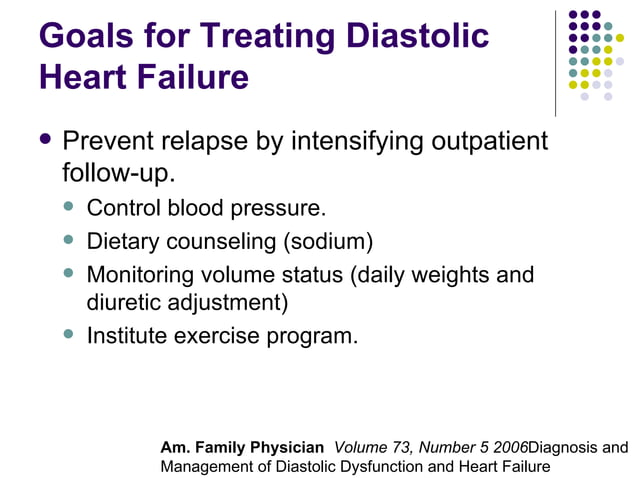 Diastolic Heart Failure | PPT