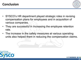 SYSCO Case Study | PPTX