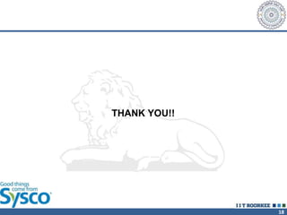 SYSCO Case Study | PPTX