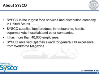 SYSCO Case Study | PPTX