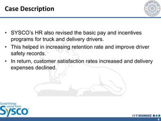SYSCO Case Study | PPTX